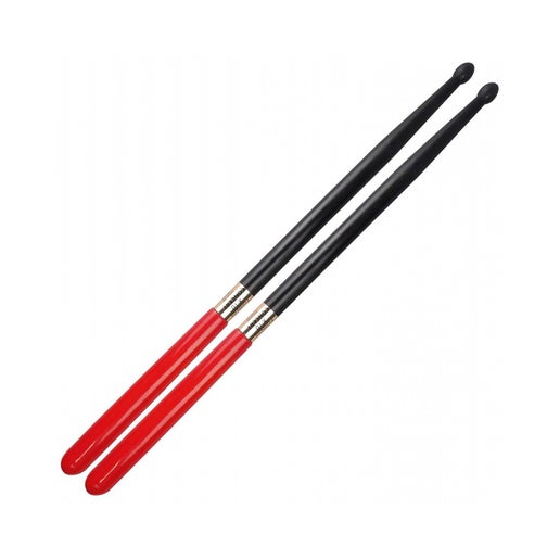 Aquarian L5AG Black Graphite 5A Drum Sticks w/Grip Pair | Music Works