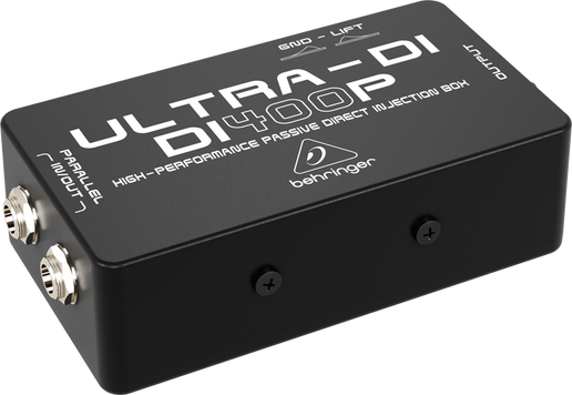 Behringer DI400P, 1 channel, Passive Instrument DI Box | Music Works