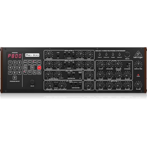 Behringer Pro-800 8-voice Polyphonic Analog Synthesizer | Music Works