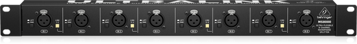 Behringer Ultralink MS8000 8 Channel Microphone Splitter Rack Mountable ...