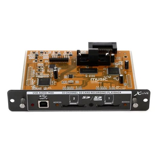 Behringer X-LIVE X32 Expansion Card for 32 Channel SD/SDHC Card And USB ...