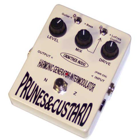 Crowther Audio Guitar Effects Pedal Prunes & Custard Harmonic Generator ...