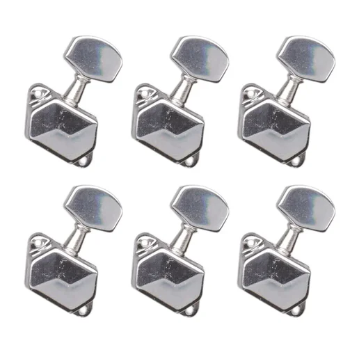 Custom Eagle MHE6 6-in-Line Electric Guitar Machine Heads | Music Works