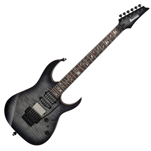 Ibanez J Custom RG8870 Electric Guitar - Black Rutile | Music Works