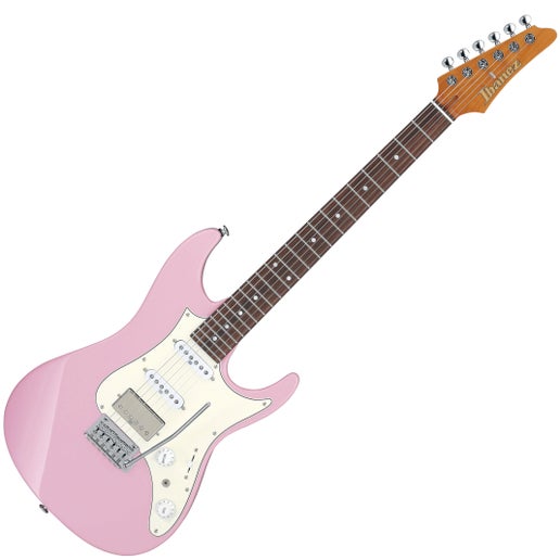 Ibanez Prestige AZ2204NW Electric Guitar - Pastel Pink | Music Works