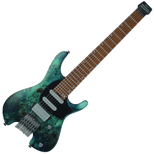 Ibanez Q547PB 7-String Electric Guitar - Cosmic Blue Low Gloss | Music ...