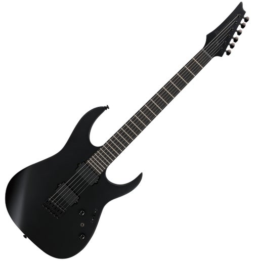 Ibanez RGRTB621 Iron Label Electric Guitar - Black Flat | Music Works