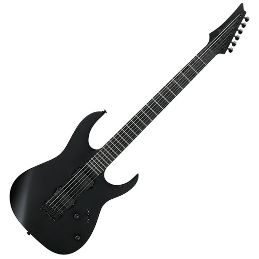 Ibanez RGRTBB21 Iron Label RG Baritone Electric Guitar - Black Flat ...