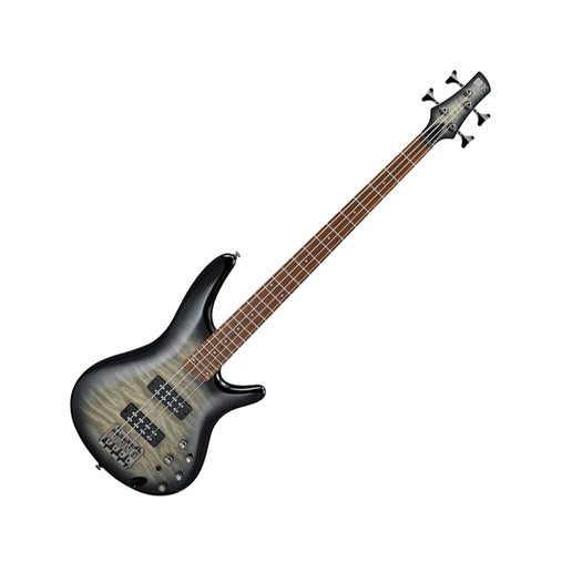 Ibanez Standard SR400EQM SKG 4 String Bass Guitar - Surreal Black Burst ...
