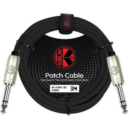Kirlin AP-249PR Original Single Patch Cable - 3m | Music Works