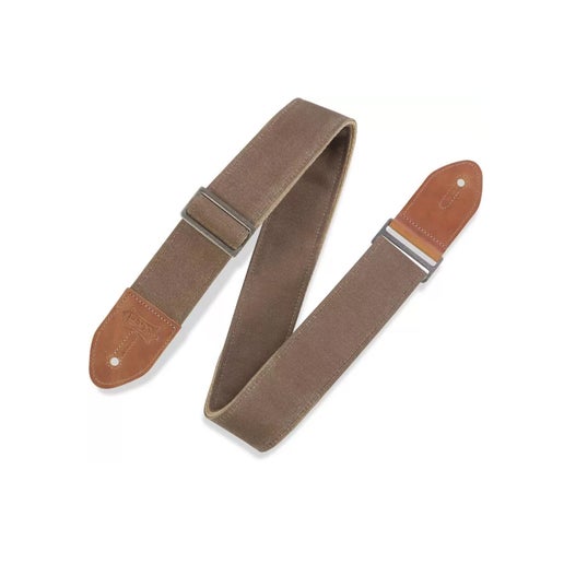 Levy's M7WC-TAN Guitar Strap Texture Series Traveler' Waxed Canvas ...