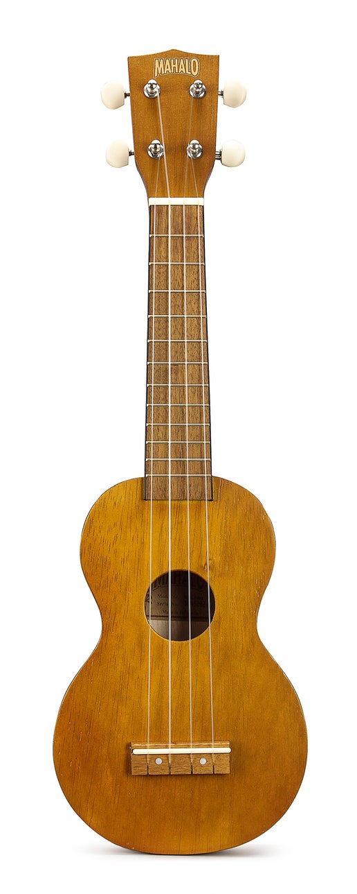 Mahalo MK1TBR Kahiko Series Soprano Ukulele - Transparent Brown with ...
