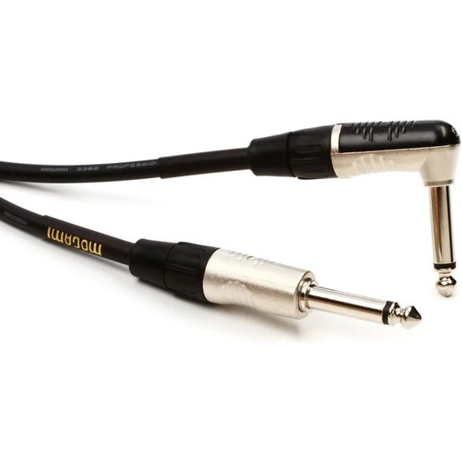 Mogami CorePlus Straight to Right Angle Instrument Cable - 10 foot ...
