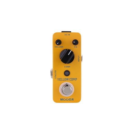 Mooer YELLOWCOMP Yellow Comp Compressor MCS2 Micro Electric Guitar ...
