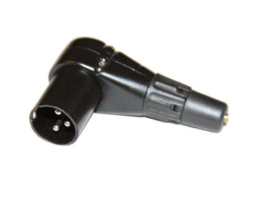 Que Audio QAD3 Mic Adapter 90 Degree XLR | Music Works