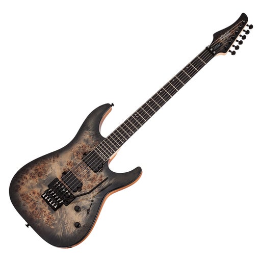 Schecter C6 Pro FR Electric Guitar HH Charcoal Burst 3634 | Music Works