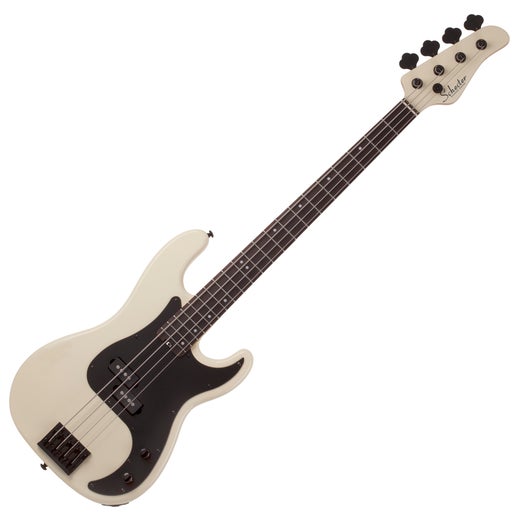 Schecter P-4 4-String Bass Guitar- Ivory 2920 | Music Works