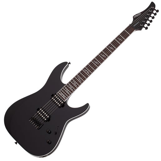 Schecter Reaper-6 Custom Electric Guitar - Gloss Black 2177 | Music Works