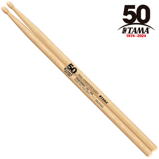 TAMA 5A 50th Anniversary Limited Edition Oak Drum Sticks | Music Works