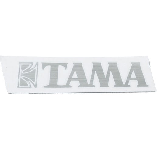 Tama TLS100SV Logo Sticker Silver | Music Works