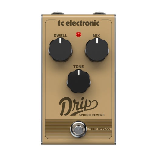 TC Electronic DEIPSPRGREVERB Drip Spring Reverb Electric Guitar Effects ...