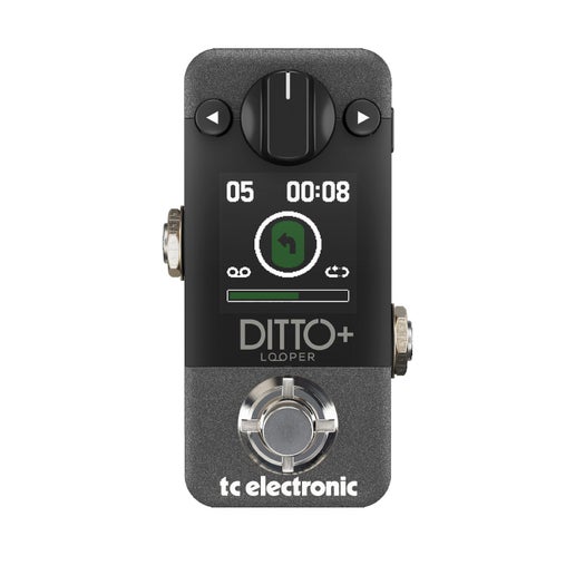 TC Electronic DITTO Plus Looper Micro Guitar Effects Pedal | Music Works