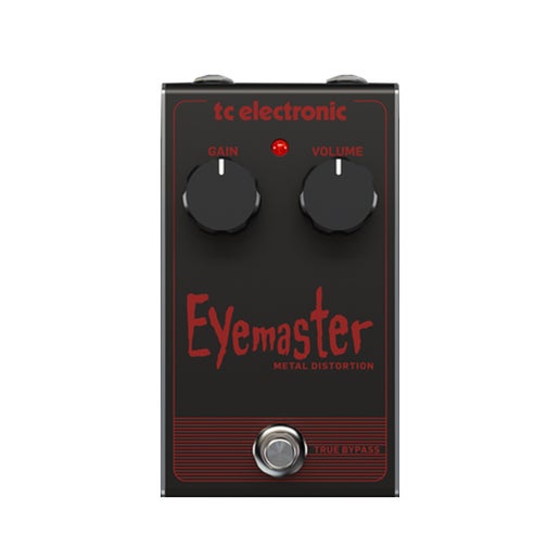 TC Electronic Eyemaster Metal Distortion Guitar Effects Pedal | Music Works