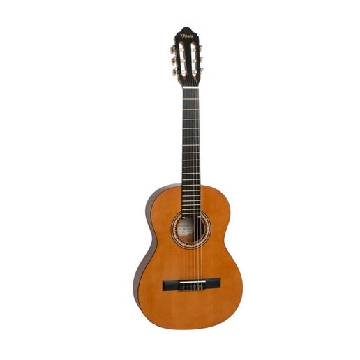 Valencia VC203H 3/4 Size Hybrid Classical Guitar, Thin-Neck Nylon ...
