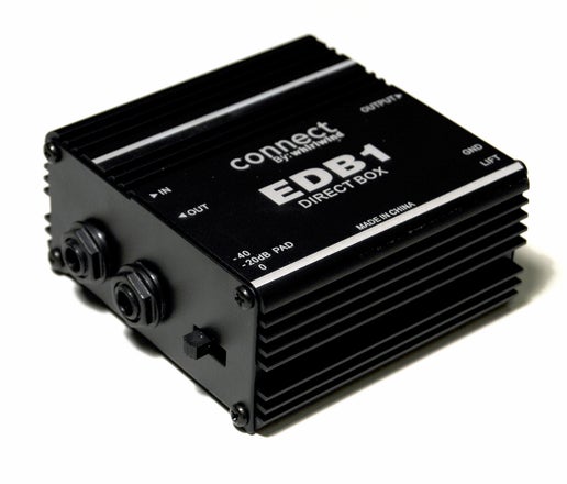 Whirlwind EDB1 DI Box with Pad | Music Works