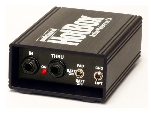 Whirlwind HOTBOX, 1-channel Active Instrument DI Box | Music Works
