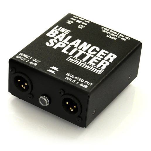 Whirlwind LBS 1x2 Line Balancer/Splitter | Music Works