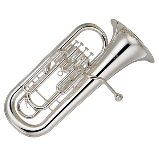 Yamaha YEP321-S Intermediate 4 valve in line Bb Euphonium Silver plate ...