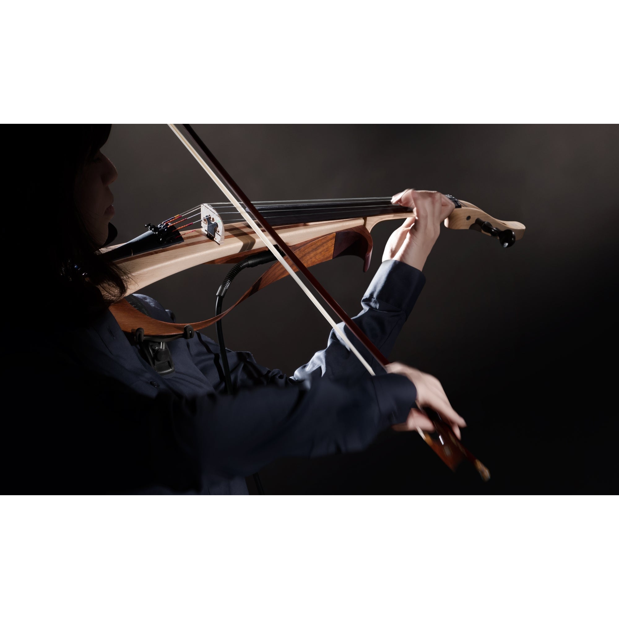 Yamaha Electric Violin Yamaha YSV104 4 String Silent Violin In Brown