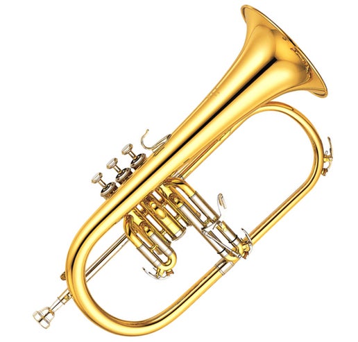 Yamaha Yfh631-g Professional Flugelhorn With 3rd Valve Trigger Gold ...